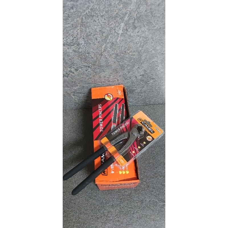 Jual GEGEP TANG CATUT POTONG KAWAT KAKAK TUA 9 INCH CAMEL / SATUAN ...