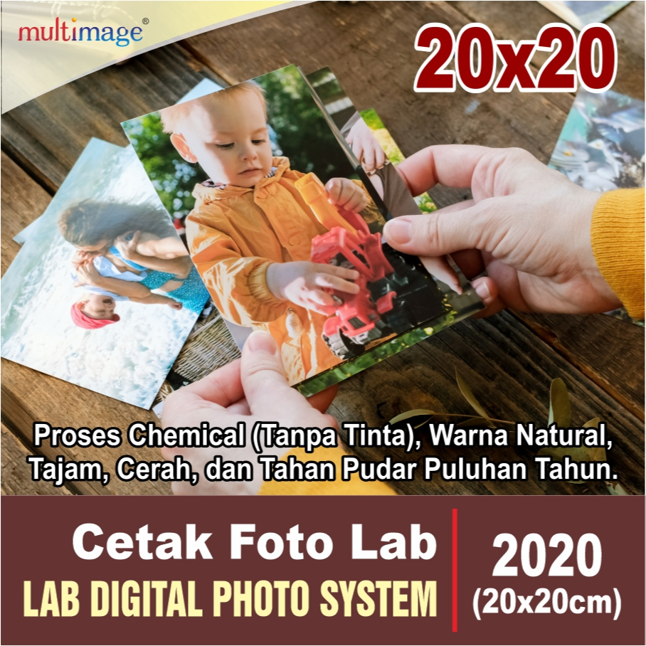 Jual Cetak Foto 20x20 Lab Photo Print D20x20 Ukuran 20 x 20 cm (8 x 8 ...
