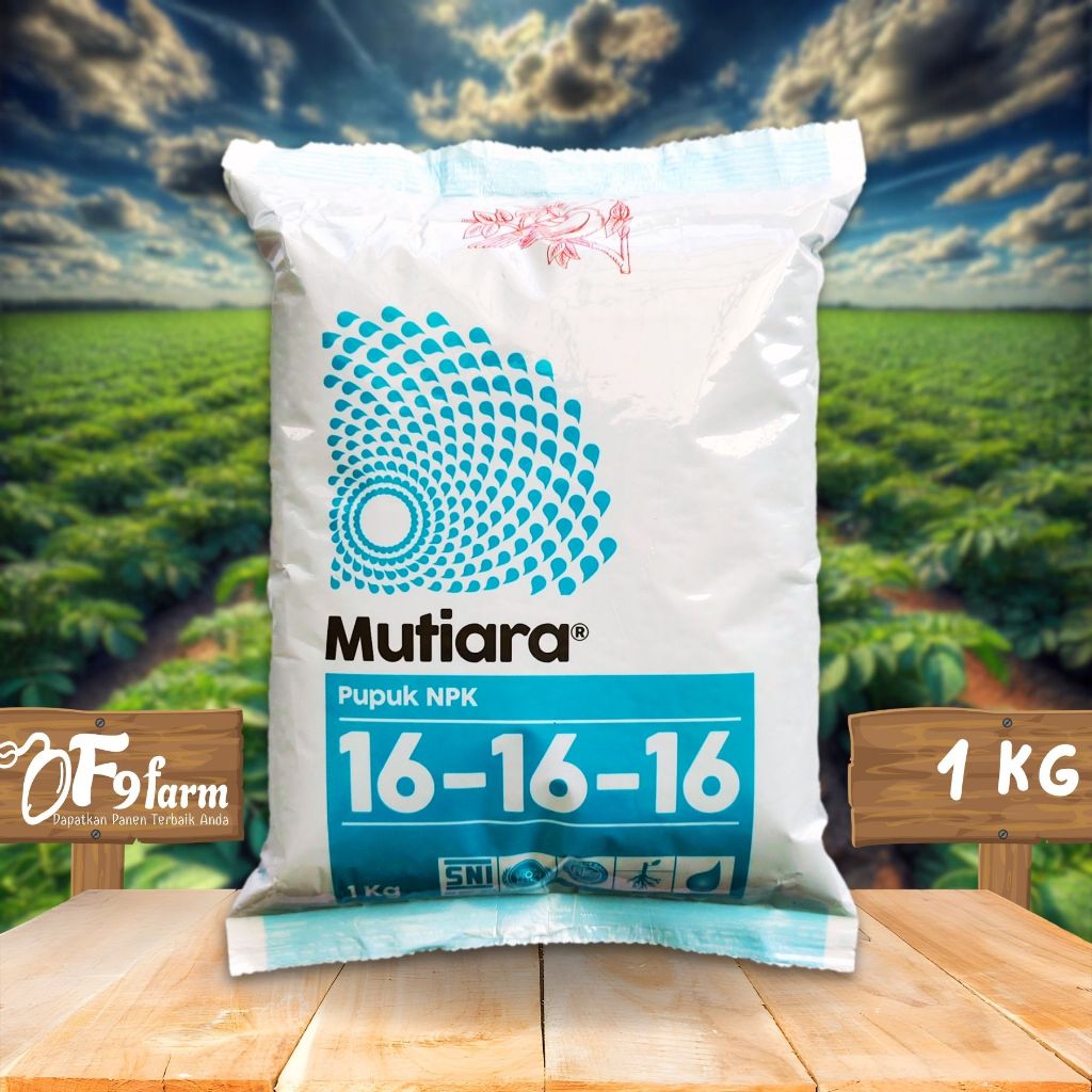 Jual Pupuk NPK Mutiara 16-16-16 1 Kg kemasan pabrik - Nutrisi Lengkap Tanaman | Shopee Indonesia