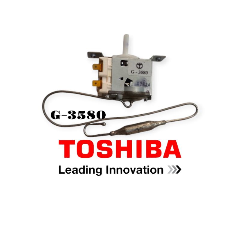 Jual thermostat termostat kulkas toshiba glasio G-3580 HT ORIGINAL | Shopee Indonesia