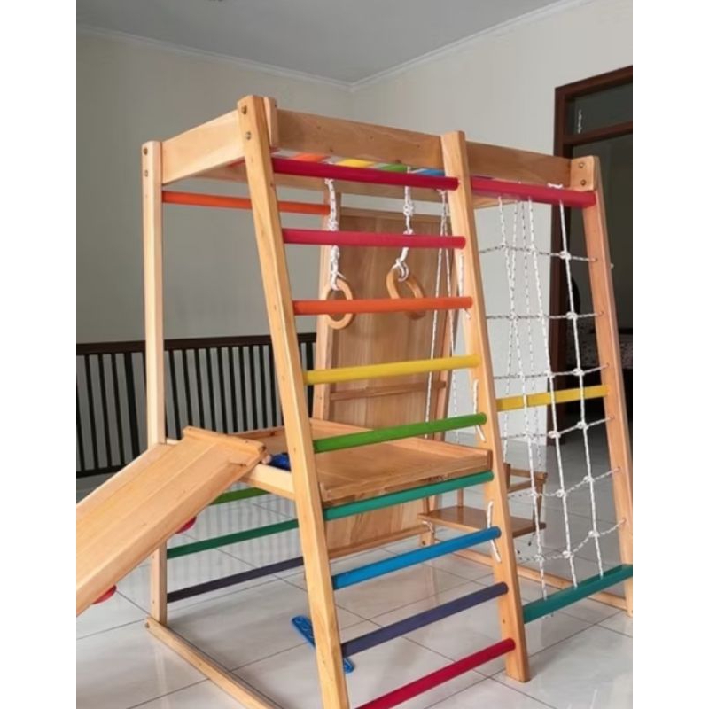 Jual Best seller Brakiasi rainbow 120 cm + climber samping / Brakiasi ...