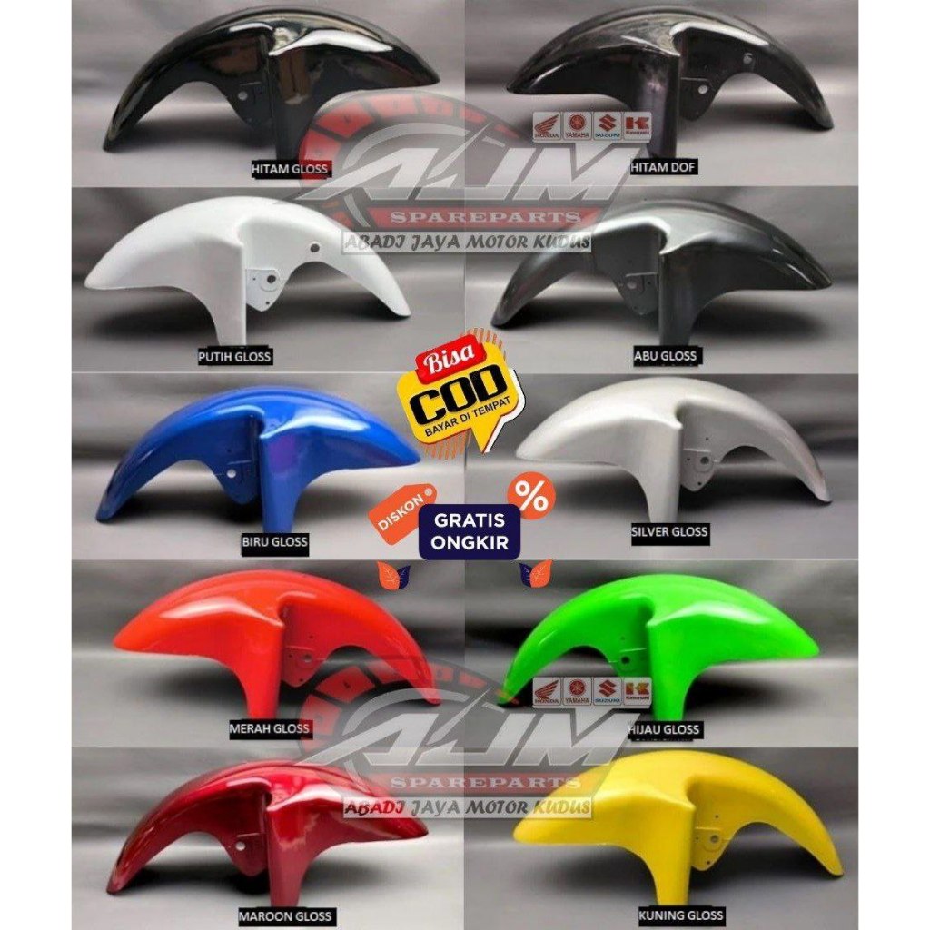 Jual SELEBOR SLEBOR DEPAN NINJA RR PNP SPAKBOR TIGER MEGAPRO CB 100 CB ...