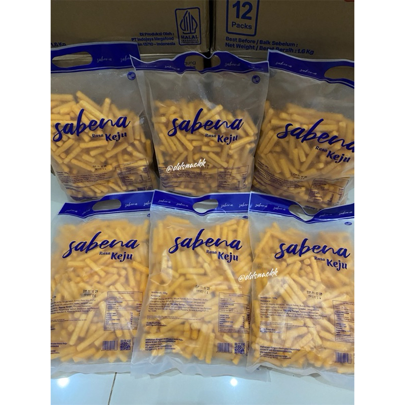 Jual SNACK SABENA NEW 1 DUS ISI 6 PACK | Shopee Indonesia