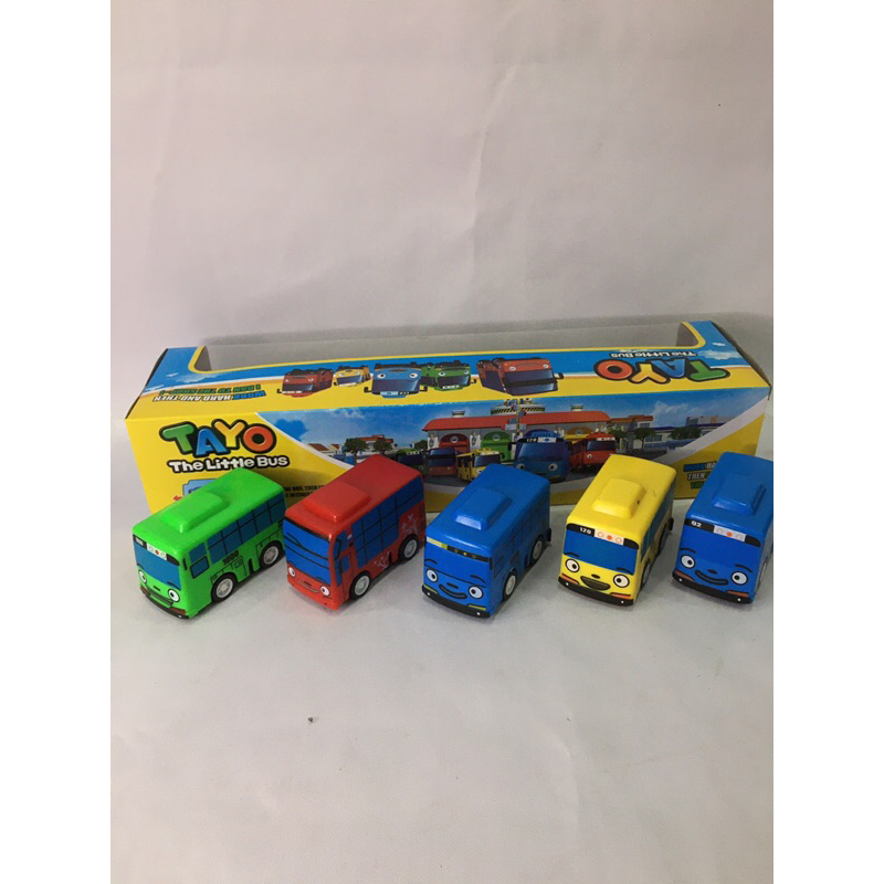Jual Tayo the little bus 5pcs/mobil tayo | Shopee Indonesia