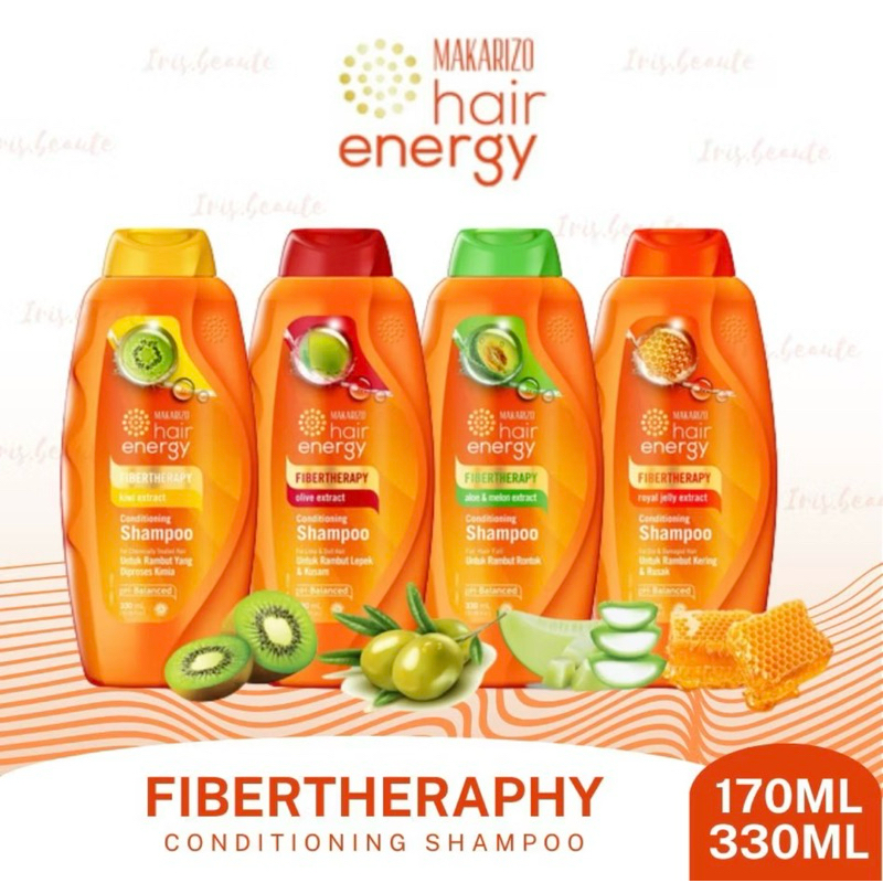 Jual Makarizo Hair Energy Fiber Therapy Conditioning Shampo / Shampo ...