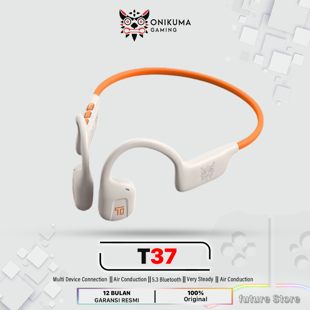 Jual ONIKUMA T37 Open Ear Bone Headset Wireless Earphone TWS Headphone ...