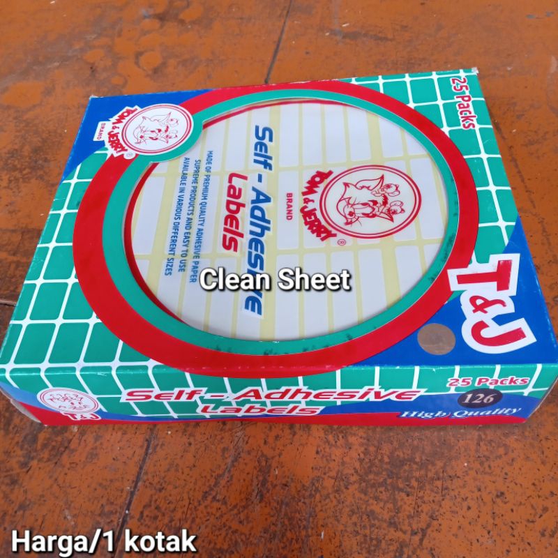 Jual Label tom&jerry No.126 (Harga/1 kotak) | Shopee Indonesia