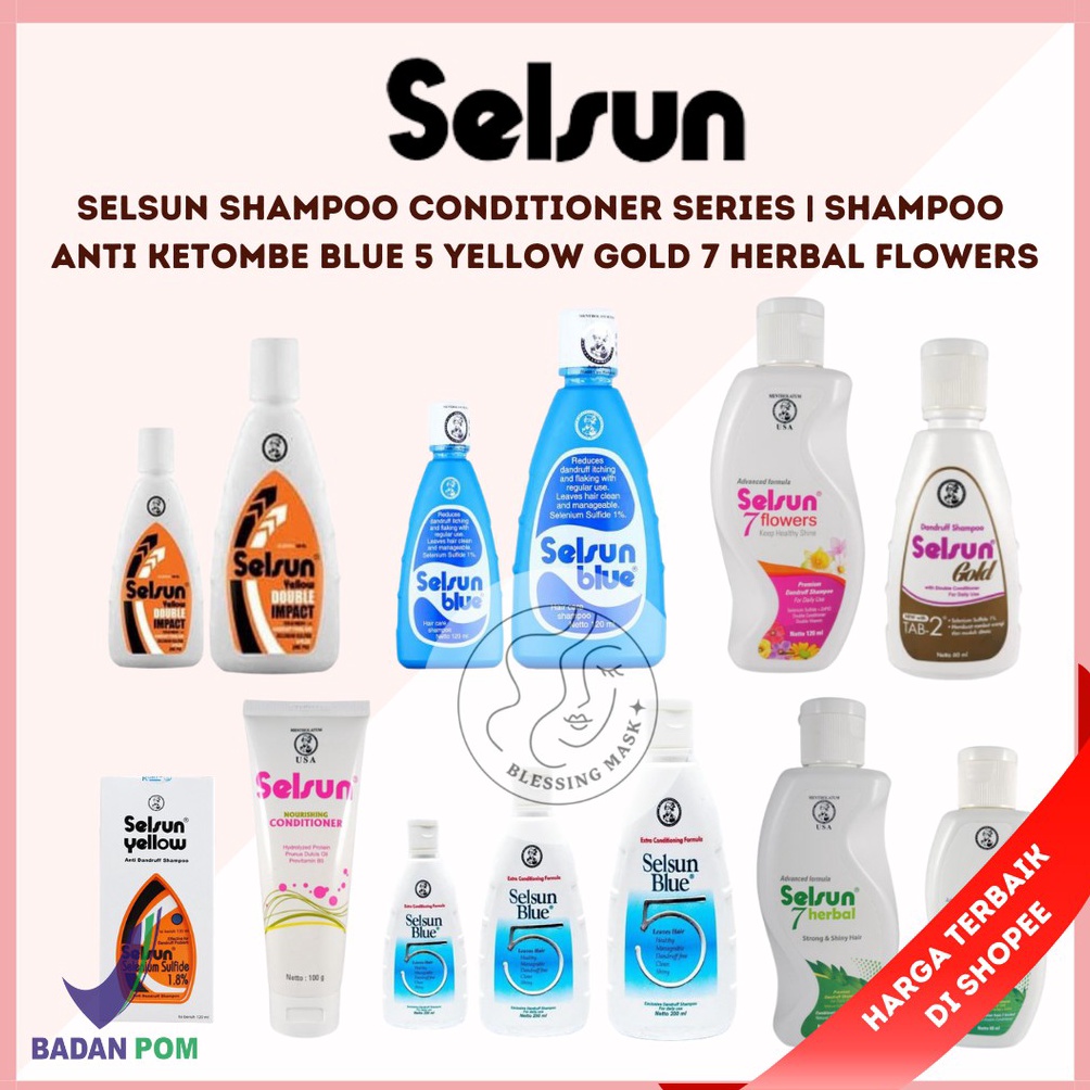 Jual Harga Terbaik SELSUN Shampoo Conditioner Series Shampoo Anti ...