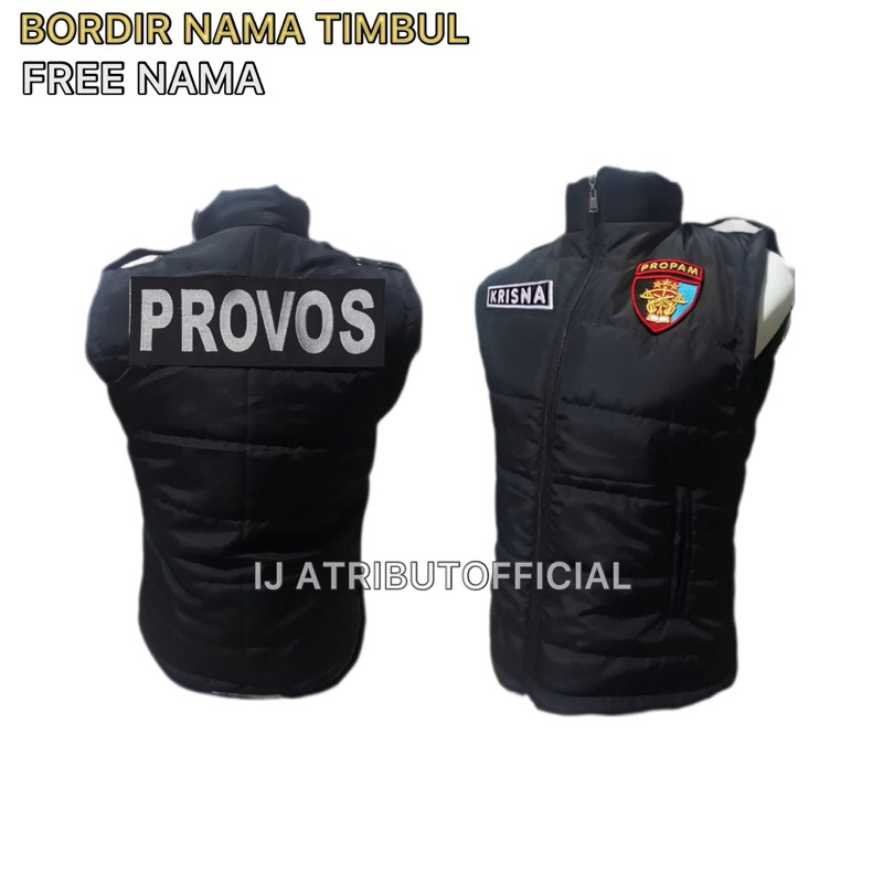 Jual Rompi Polisi Polri Provos Propam Rompi Custom | Shopee Indonesia