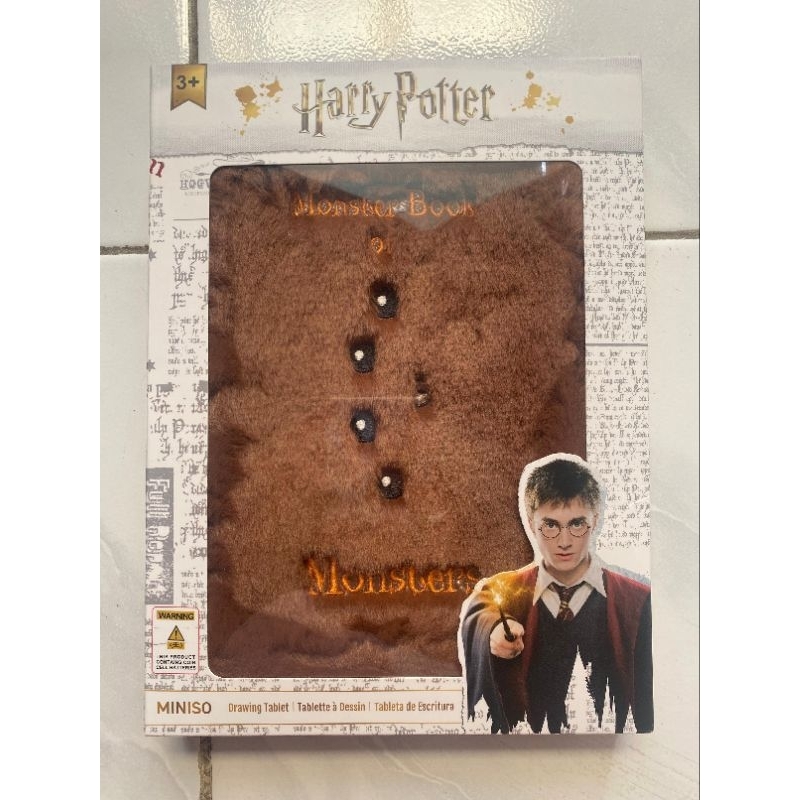 Jual Miniso x Harry Potter Drawing Tablet The Monster Book | Shopee ...