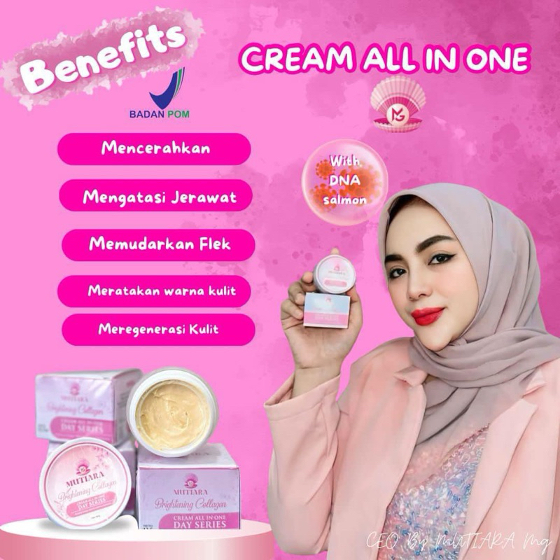 Jual Cream All in One Mutiara Original | Shopee Indonesia