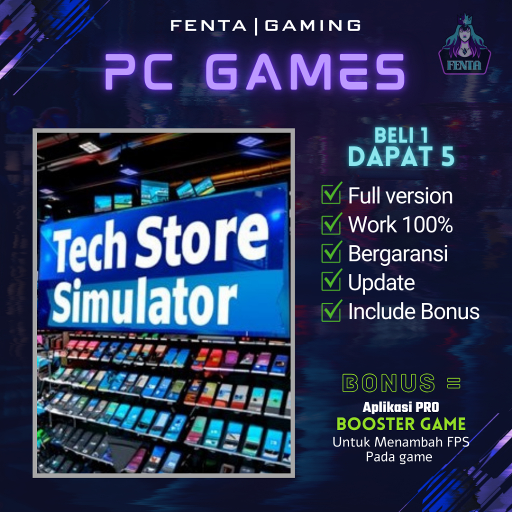Jual TECH STORE SIMULATOR - GAME PC - GAME LAPTOP | Shopee Indonesia