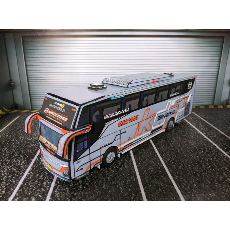 Jual Miniatur Bus BUMBLEBEE Bravo Sierra JB5 set lampu pajangan mainan ...