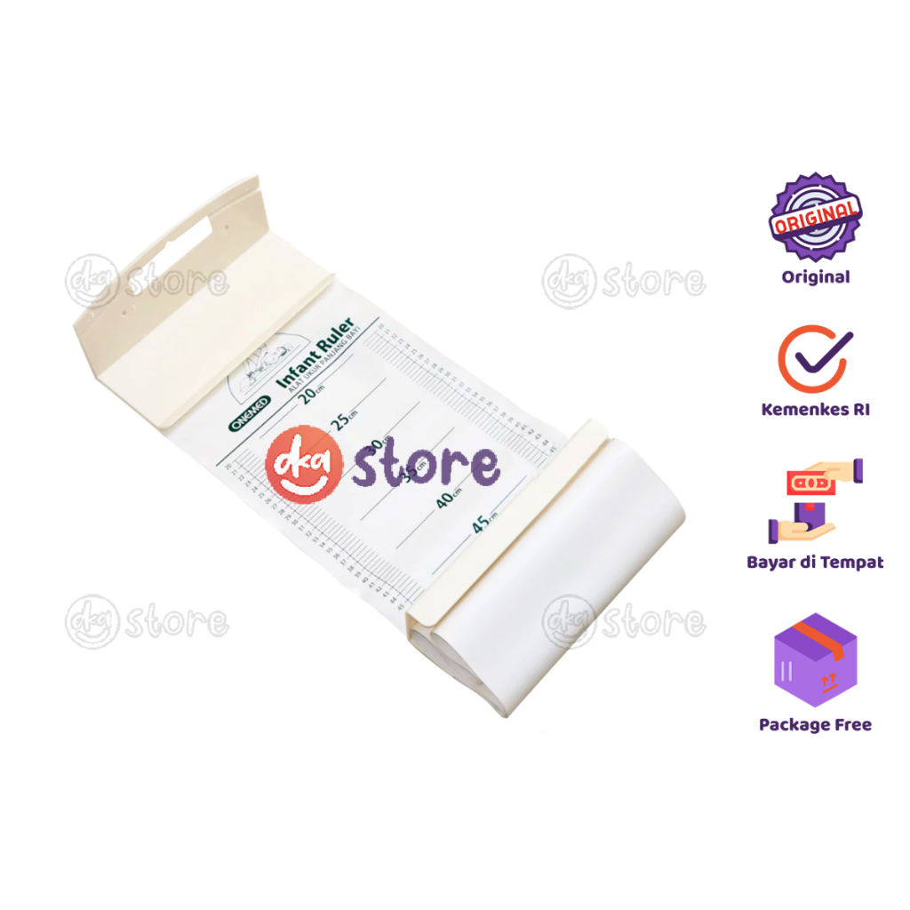 Jual Infant Ruler Alat Ukur Tinggi Badan Bayi OneMed / Baby Measuring ...