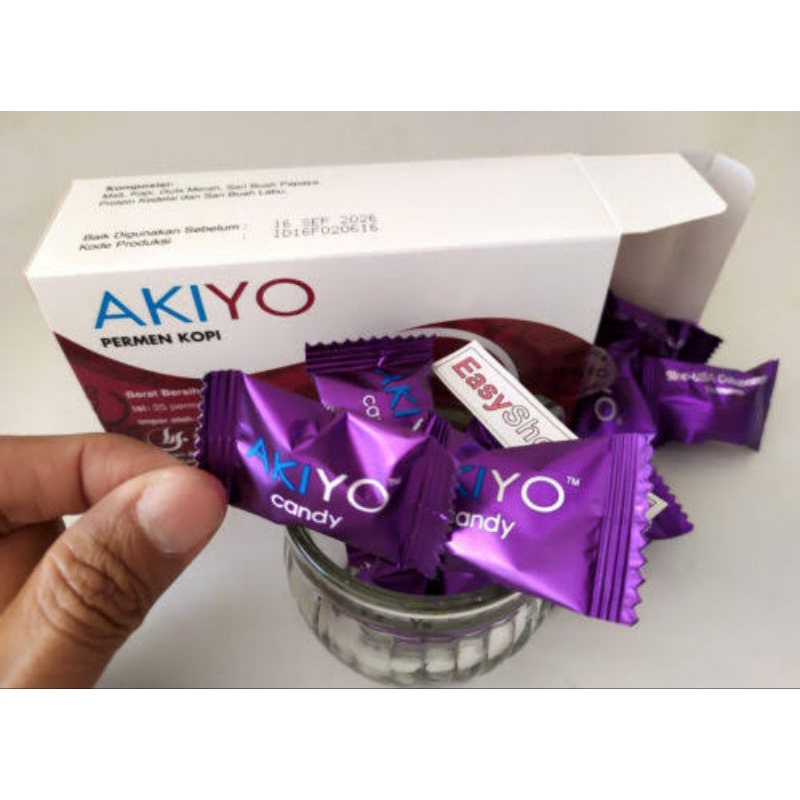 Jual Permen Akiyo Candy Asli Original 25 PCS Asli Stamina pria | Shopee Indonesia