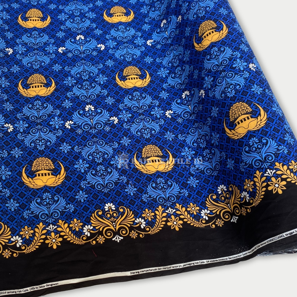 Jual Kain Batik Korpri Katun 40s Sekar Bengawan Bahan Seragam Batik PNS ...