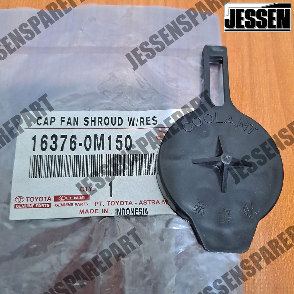 Jual Tutup Tabung Tangki Air Radiator Vios Sienta Yaris New 16376-0M150 ...