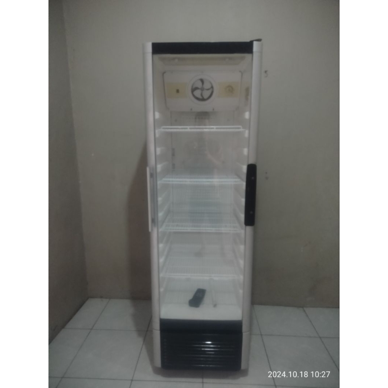 Jual Showcase Chiller 1 pintu Polytron | Shopee Indonesia