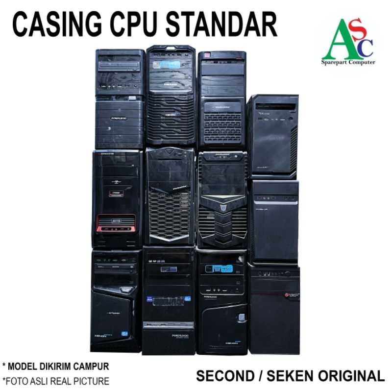 Jual Casing Cpu Komputer Standar Second Dikirim Campur | Shopee Indonesia