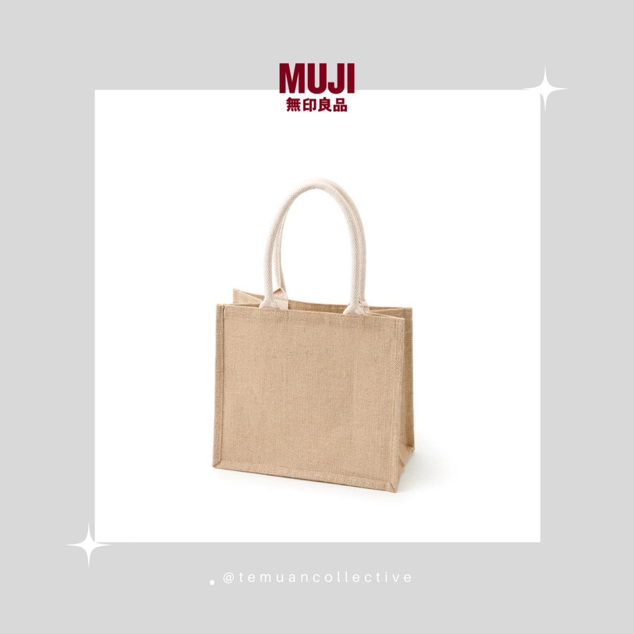 Jual MUJI Japan Jute Bag - Shopping Bags/Handbag | Shopee Indonesia