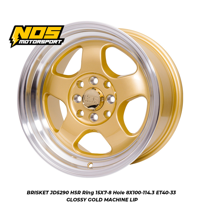 Jual VELG MOBIL HSR BRISKET RING 15 CELONG LEBAR 7/8 LUBANG 4 BRIO VIOS AVANZA KIJANG YARIS ...