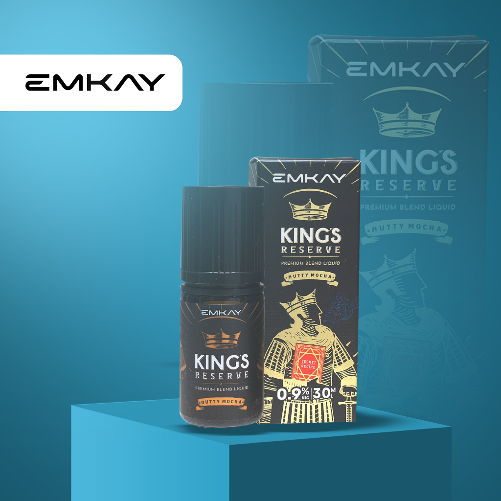 Jual Liquid Emkay Pods Friendly King's Reserve 9mg/30ml | Shopee Indonesia