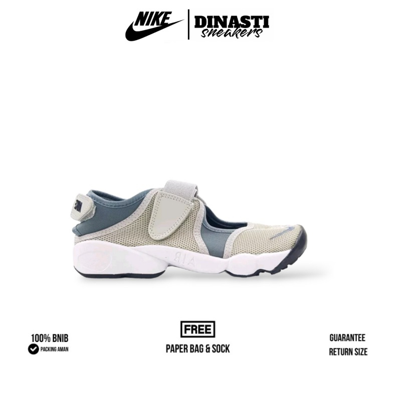 Jual NIKE AIR RIFT GREY WHITE | Shopee Indonesia