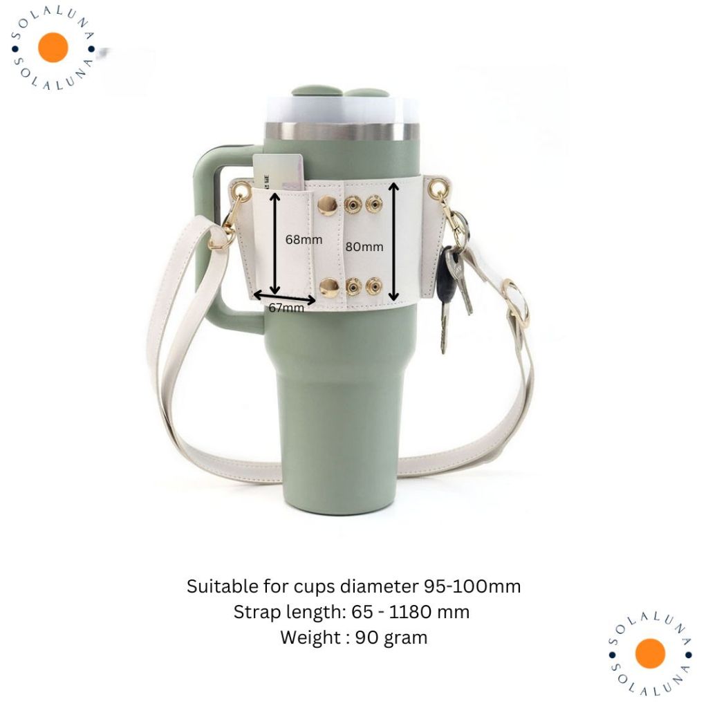 Jual Tali Botol Minum Leather STANLEY Strap Gantungan Botol Dengan Slot ...