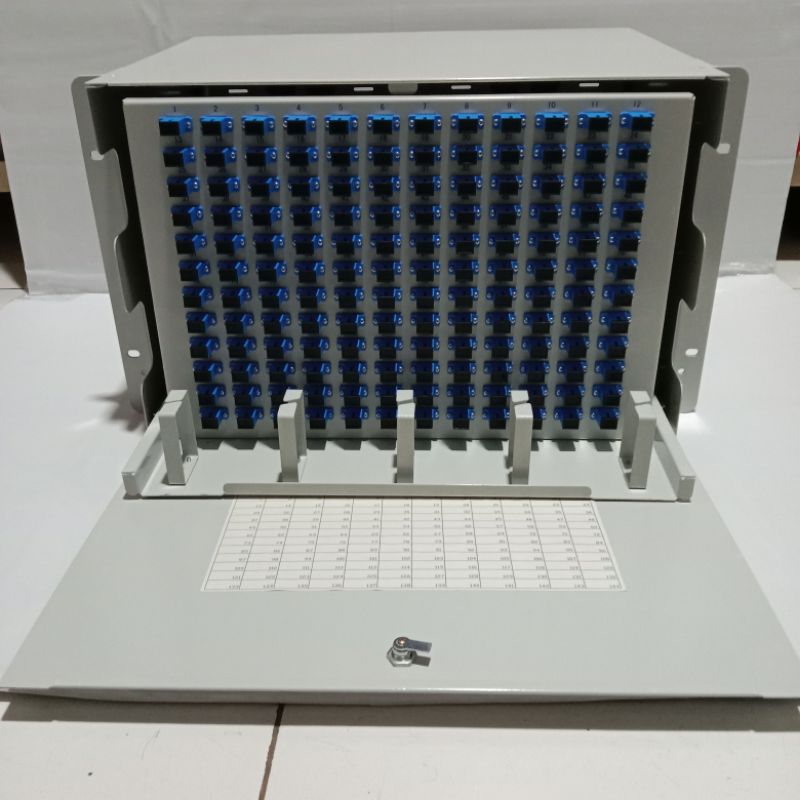 Jual otb 144 core lengkap adapter sc upc / odf rackmount 144 core ...
