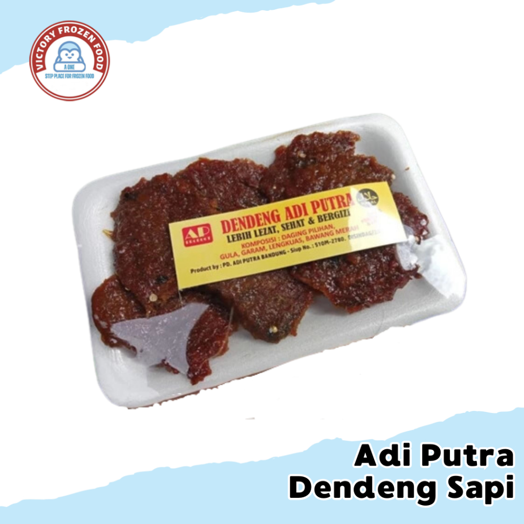 Jual Dendeng Sapi Adi Putra 100 Gram/Victory Frozen Food | Shopee Indonesia