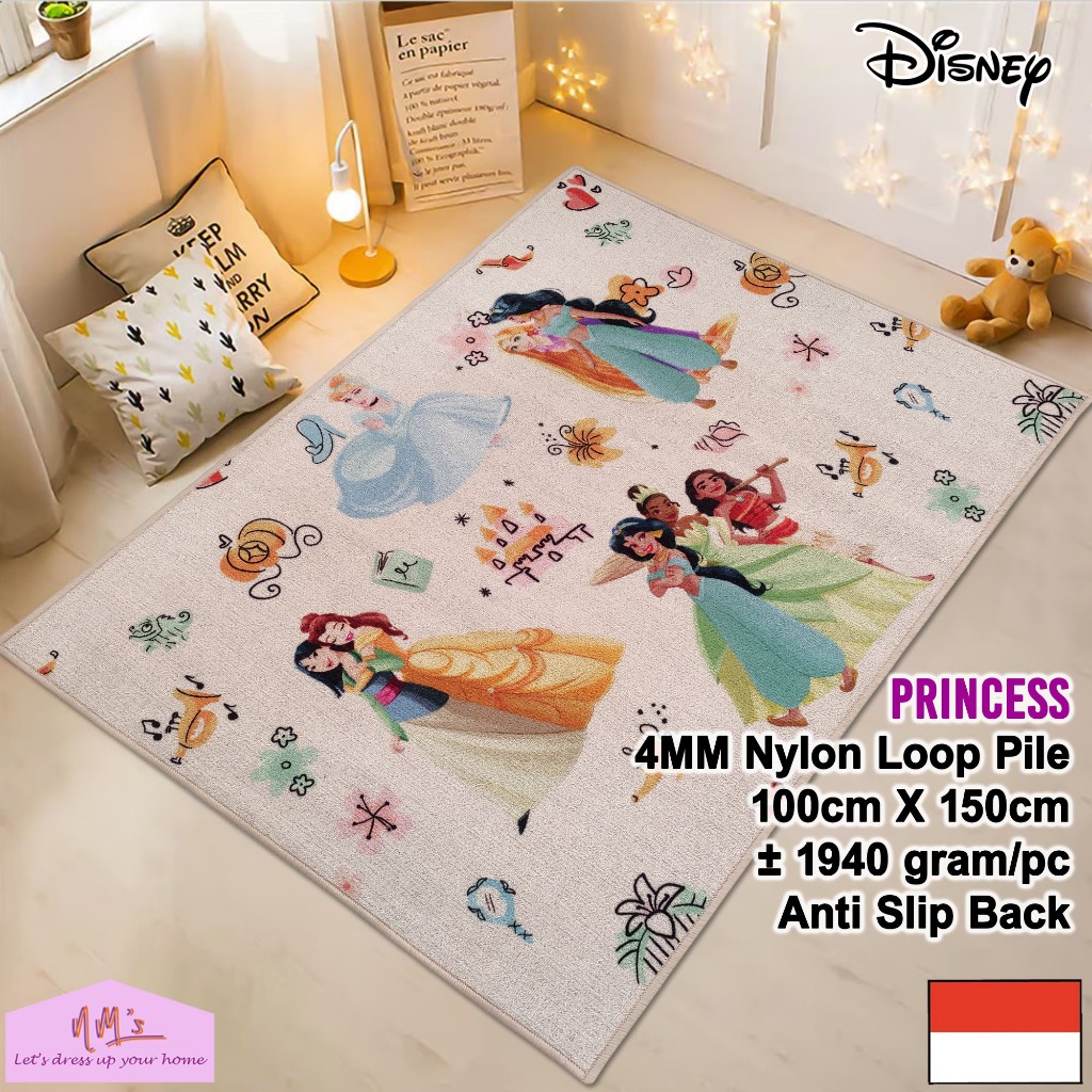 Jual Disney Princess Official Merchandise karpet 100 cm x 150 cm ...