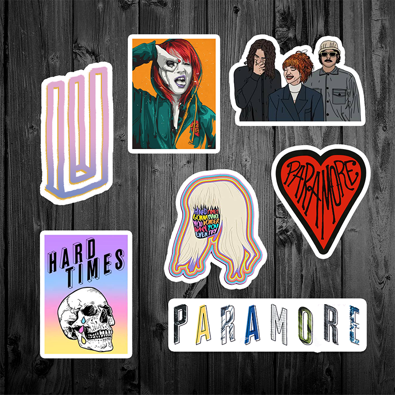 Jual Sticker Pack Band - Paramore [7 Pcs] | Shopee Indonesia