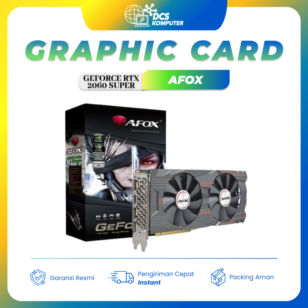 Jual Vga card Afox RTX 2060 Super 2060S 8 GB Gddr6 Nvidia Geforce ...