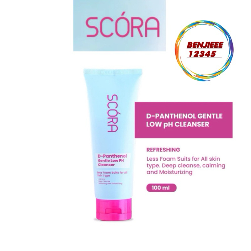 Jual SCORA D-Panthenol Gentle Low PH Cleanser pH cleanser scora Scora d ...