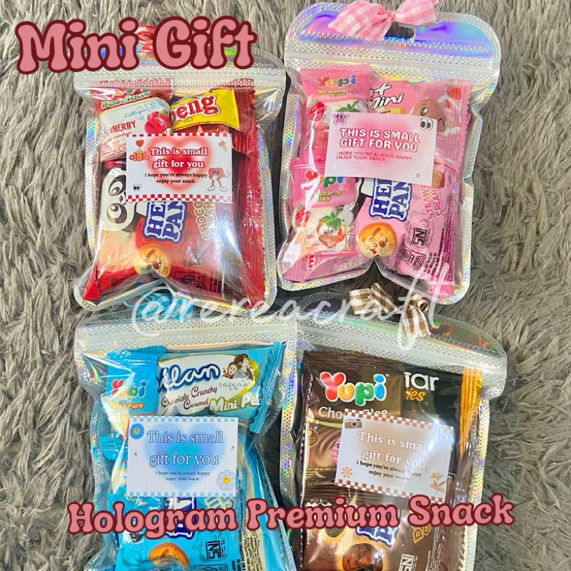 Jual [BELI 19 GRATIS 1] MINI GIFT SNACK HOLOGRAM PREMIUM - FREEBIES ...