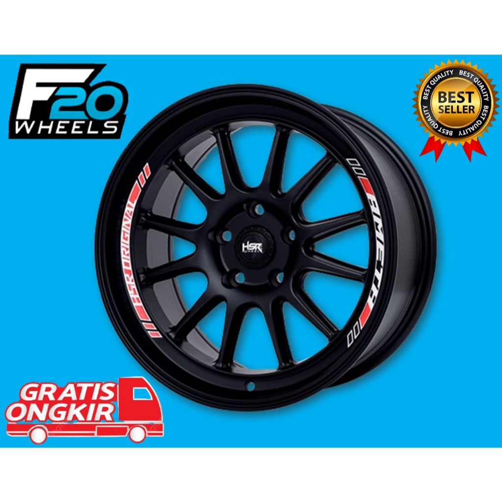 Jual velg racing mobil ZENIX model AMETH HSR R18X9 H5X114,3 INOVA ...