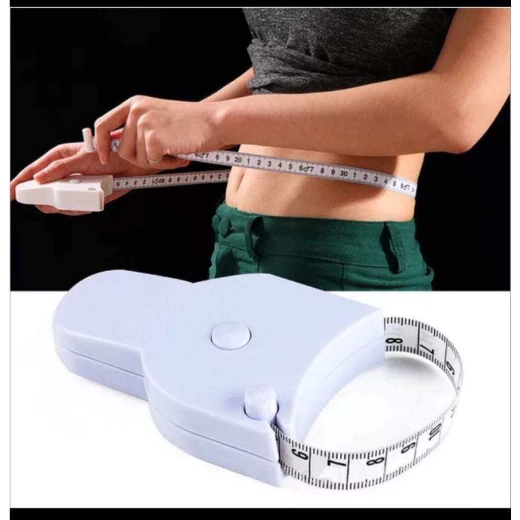 Jual Meteran badan 150cm meteran gulung serbaguna meteran kain gulung ...
