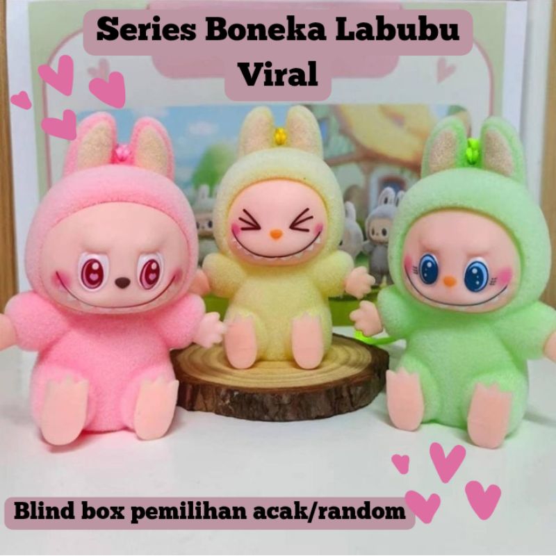 Jual Boneka Labubu Viral Blind Box Labubu Premium Blindbox Labubu Mini ...