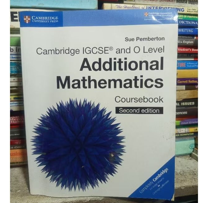 Jual buku additional Mathematics coursebook second edition | Shopee ...