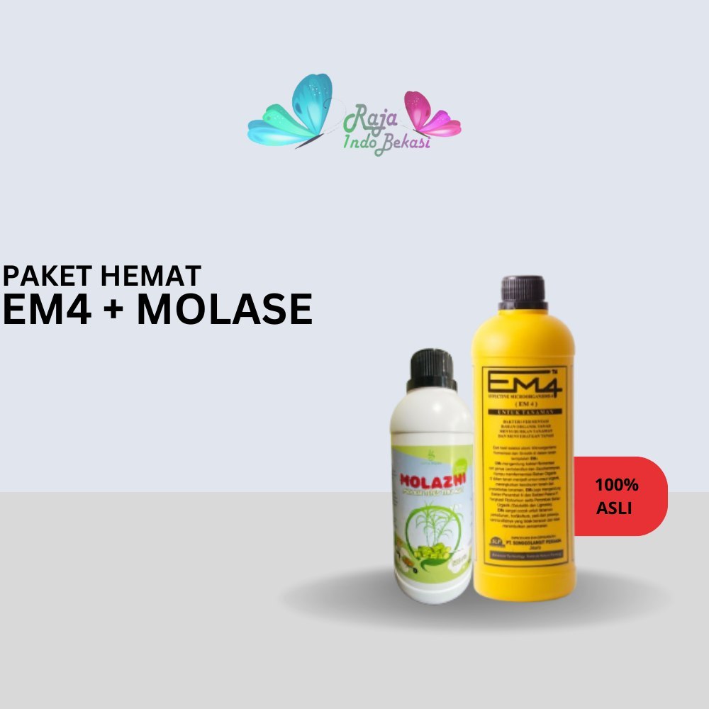 Jual PAKET EM4 Tanaman Dan Molase Tetes Tebu Murni Nutrisi Untuk ...