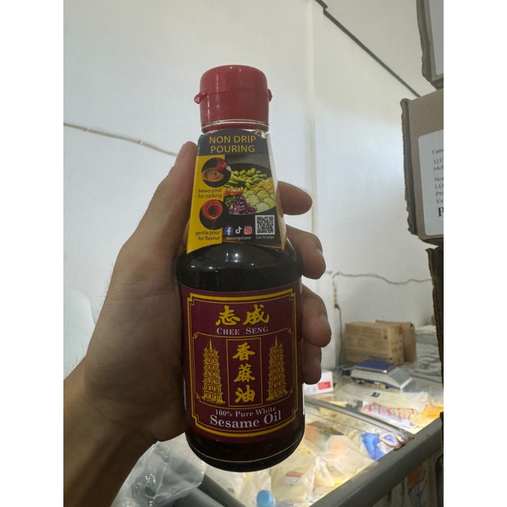 Jual White Sesame Oil Chee Seng / Minyak Wijen Putih Chee Seng / Pure ...
