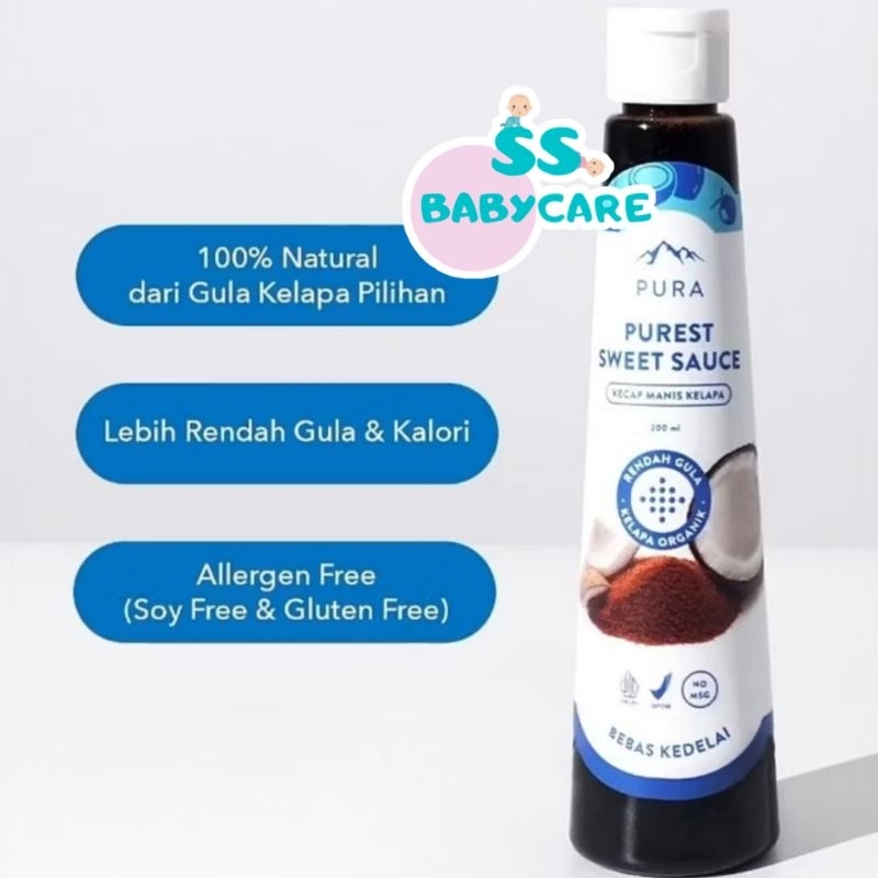 Jual Pura Kecap Manis 200ml - Purest Sweet Sauce - Kecap Manis Kelapa ...