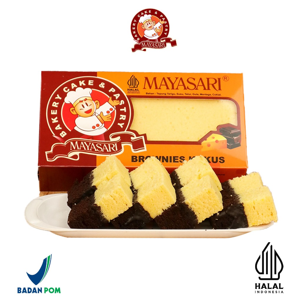 Jual Brownies kukus Choco Cheese - Mayasari Brownies | Shopee Indonesia