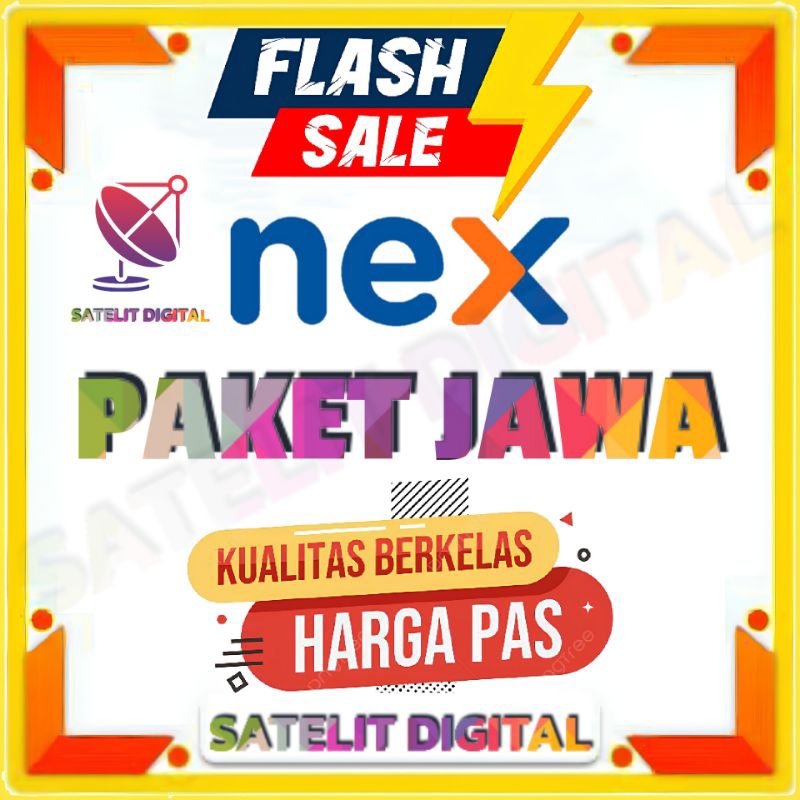 Jual Paket JAWA Nex Parabola | Matrik Garuda | Mola | Shopee Indonesia