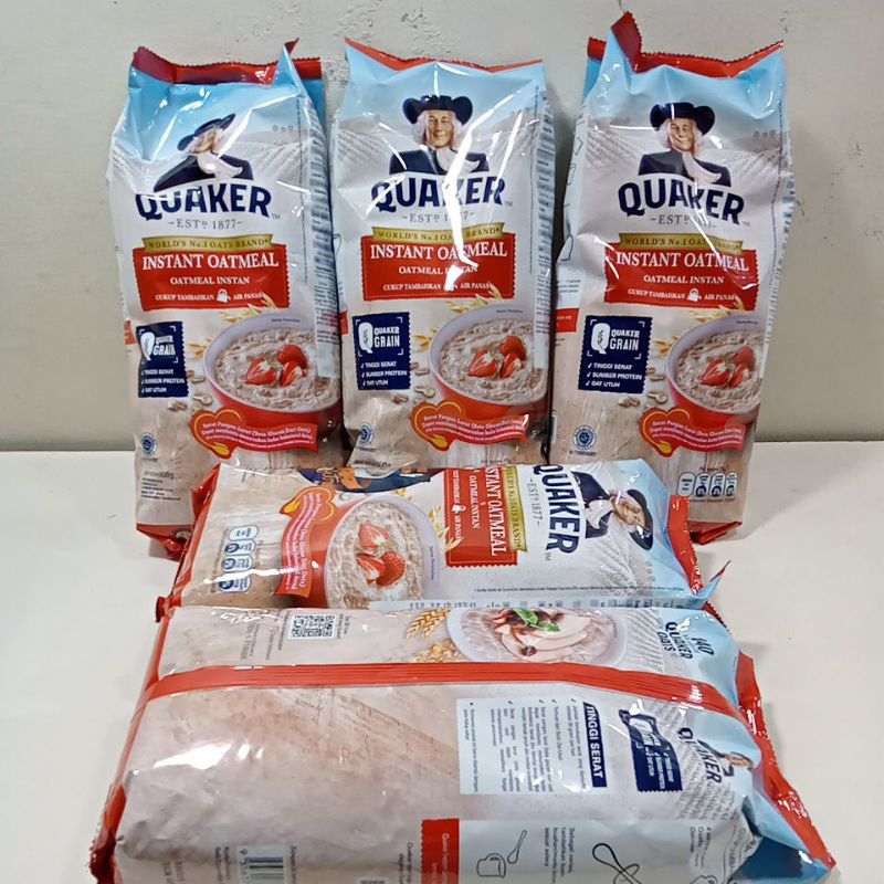 Jual Quaker instant oatmeal 800g (merah) | Shopee Indonesia