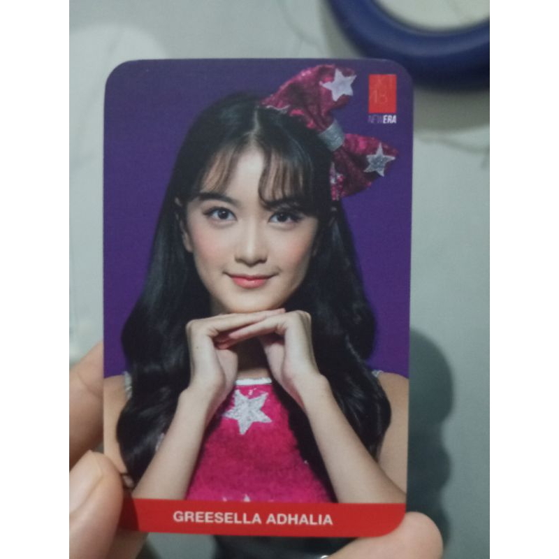 Jual ORIGINAL PHOTOCARD GREESEL JKT48 THEATER SEMENTARA | Shopee Indonesia
