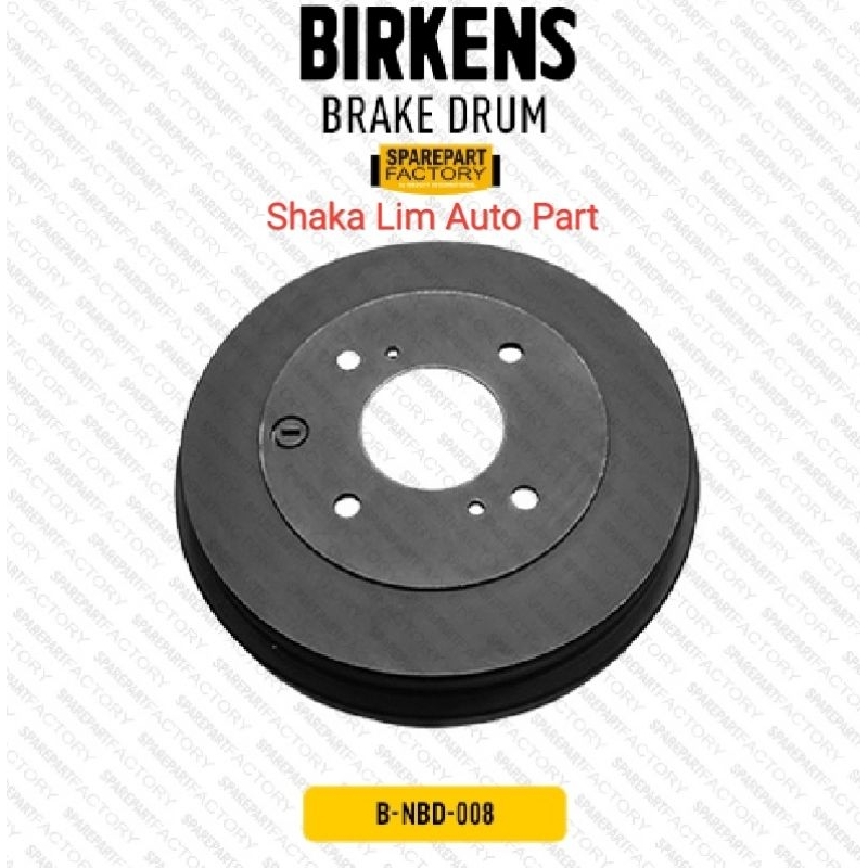 Jual BRAKE DRUM Tromol Belakang Rumah Kampas Rem Nissan Grand Livina Latio 43206 - CJ00A BIRKENS ...