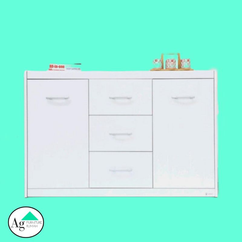 Jual LEMARI BUKU BUFFET KANTOR RAK SERBAGUNA CREDENZA | Shopee Indonesia