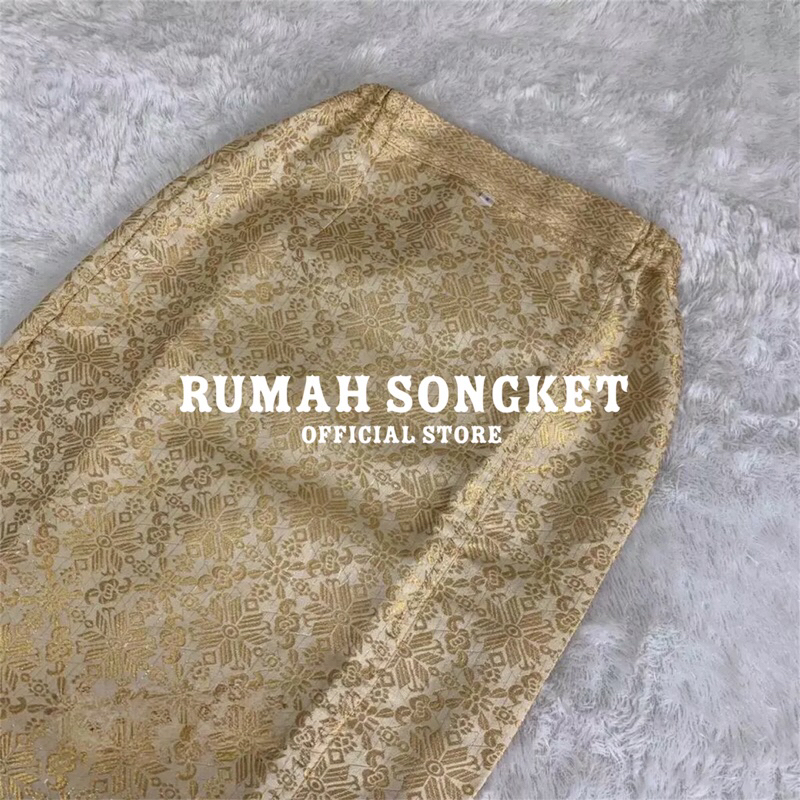 Jual Rok Songket Span Instan Jadi Siap Pakai Buat Bawahan Kebaya ...