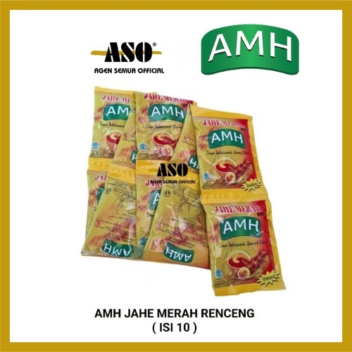 Jual JAHE MERAH AMH SUPER ORIGINAL RENCENG ( ISI 10 ) PROMO ...